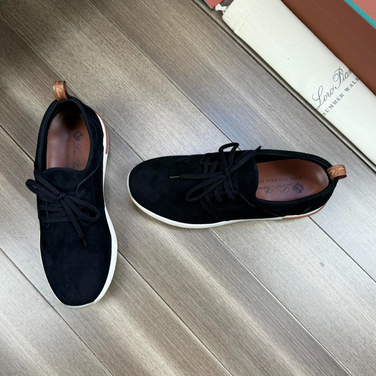 LP BERGEN SNEAKER BLACK SUEDE – Sajaty